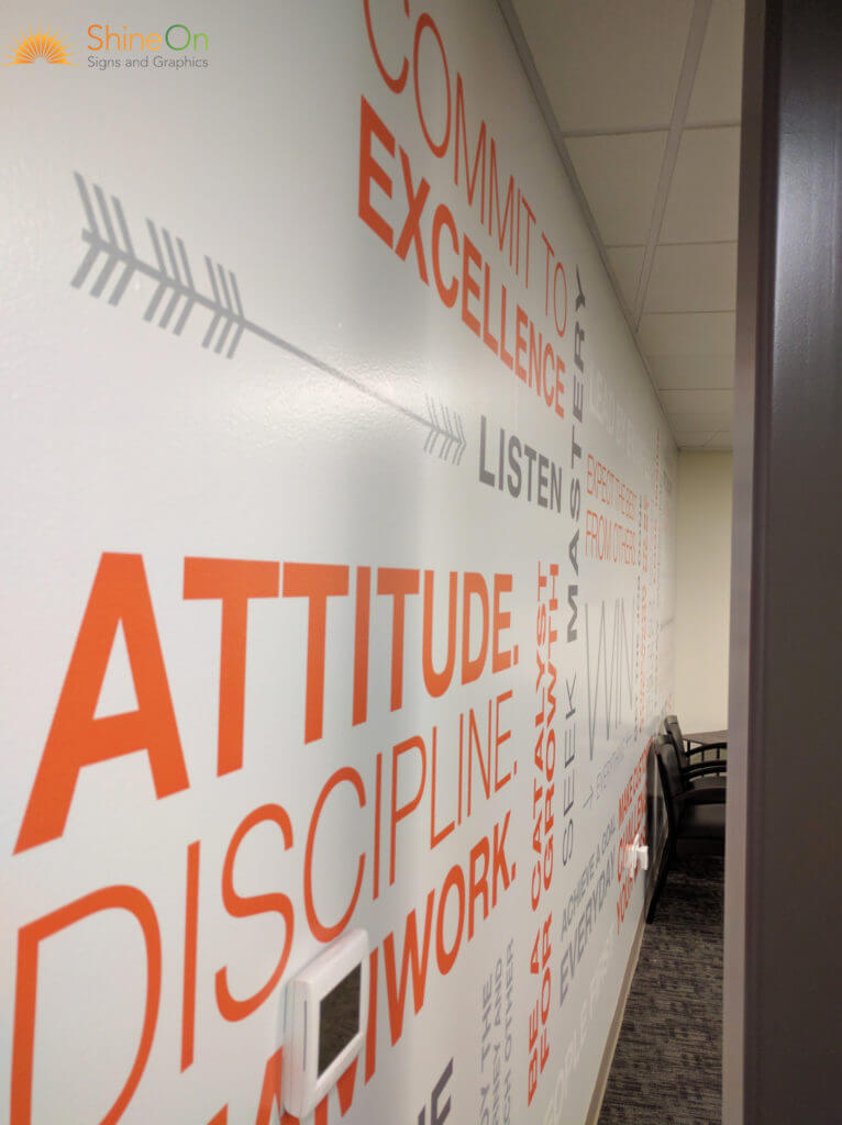 Bellevue, WA- Timeline and Motivational Murals
