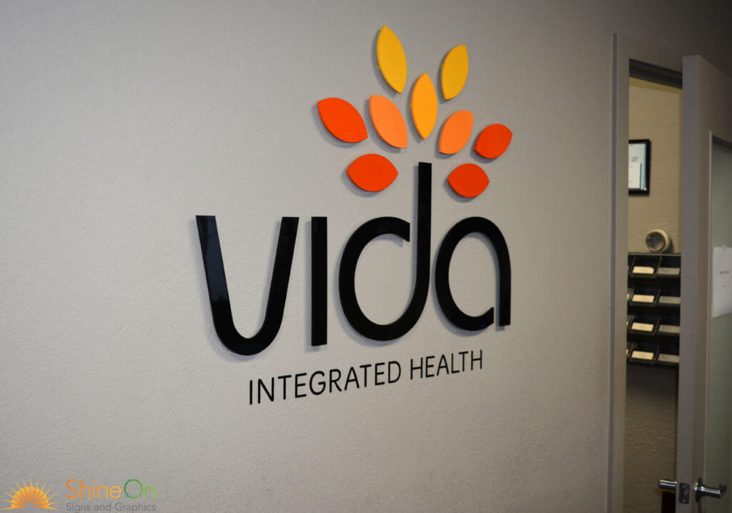 lobby-signs-vida | Puget Sound Signs and Graphics