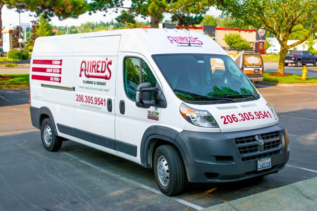 Allred-Plumbing-Vehicle-Graphics- | Puget Sound Signs and Graphics