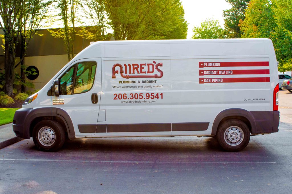 Allred-Plumbing-Vehicle-Graphics–2 | Puget Sound Signs and Graphics