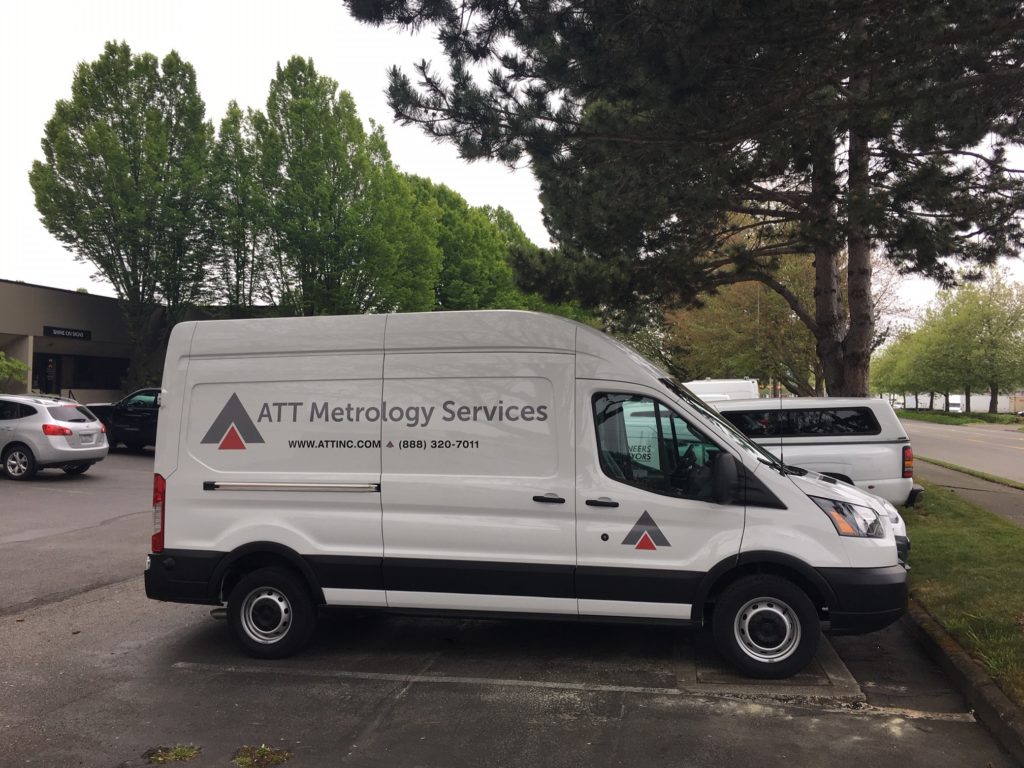 Van Graphics Passenger Side_ATT Metrology | Puget Sound Signs and Graphics