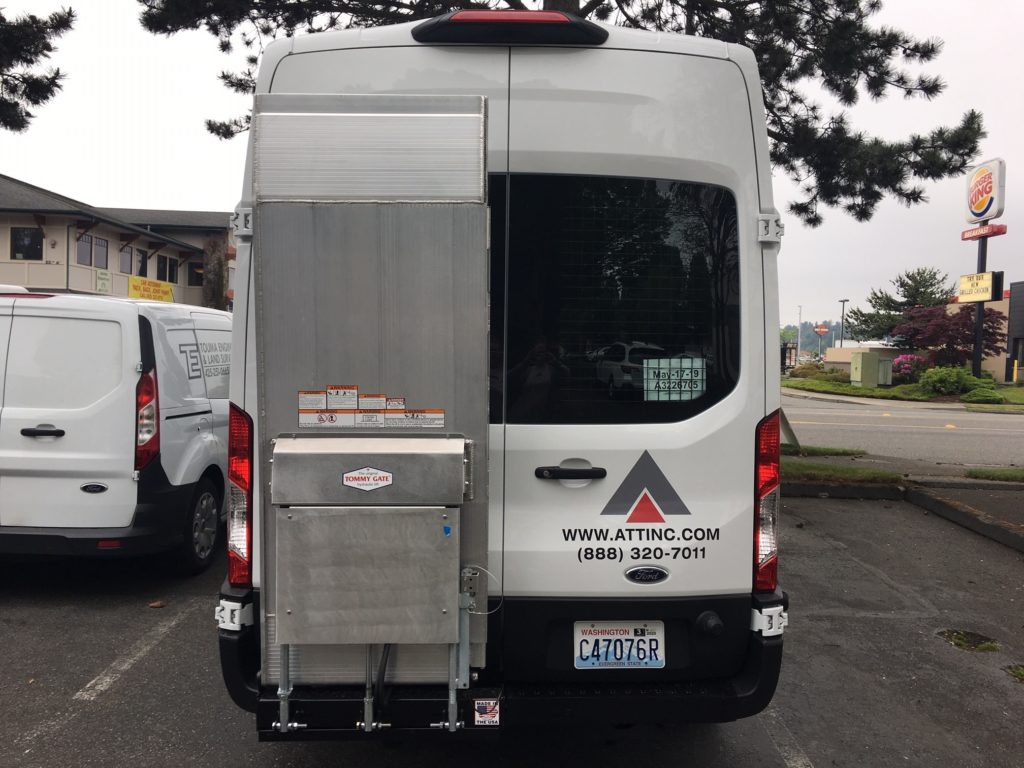 Van Graphics Rear_ATT Metrology | Puget Sound Signs and Graphics